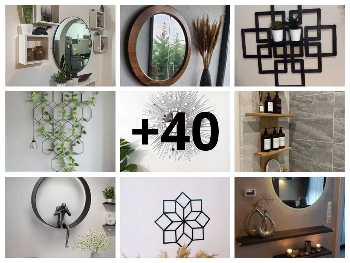 43 Ideas de Decoración de arte de pared para mejorar tu hogar. - 1 ...